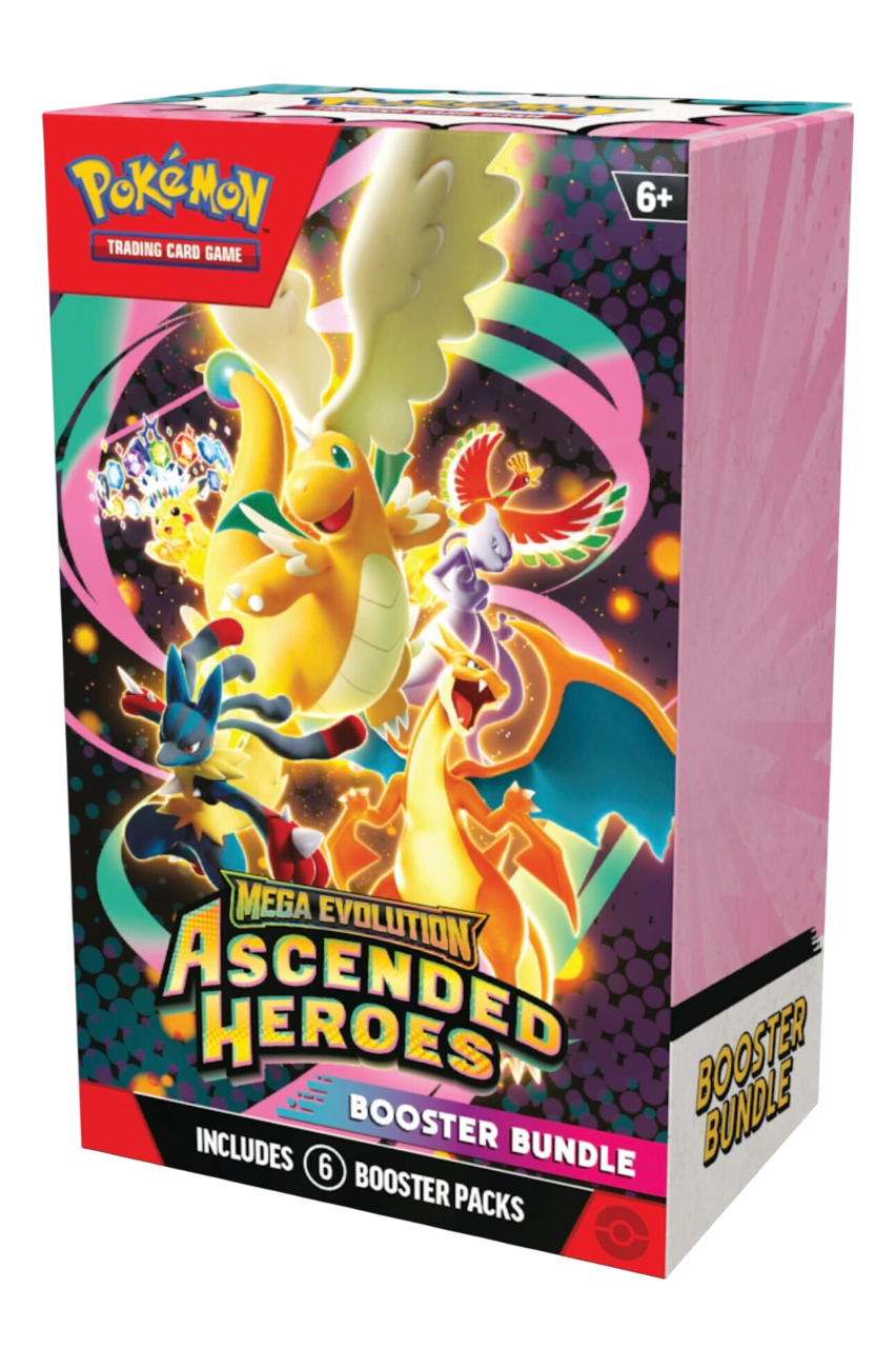 Pokémon TCG: ME2,5 Ascended Heroes! Booster Bundle Display (10 Bundles ...
